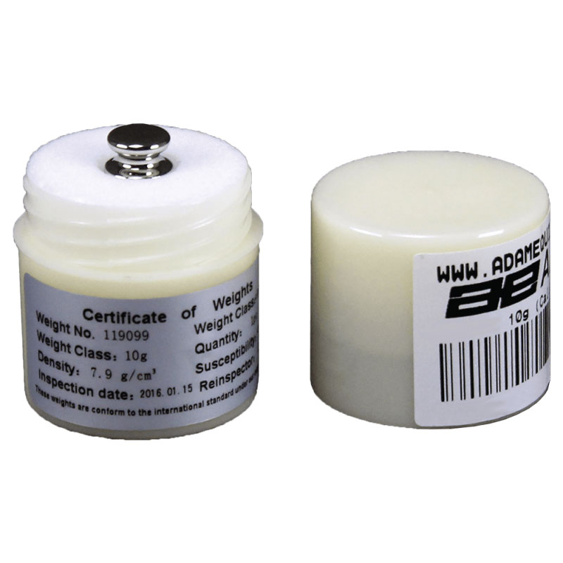 Adam OIML Class E1 10g Calibration Weight