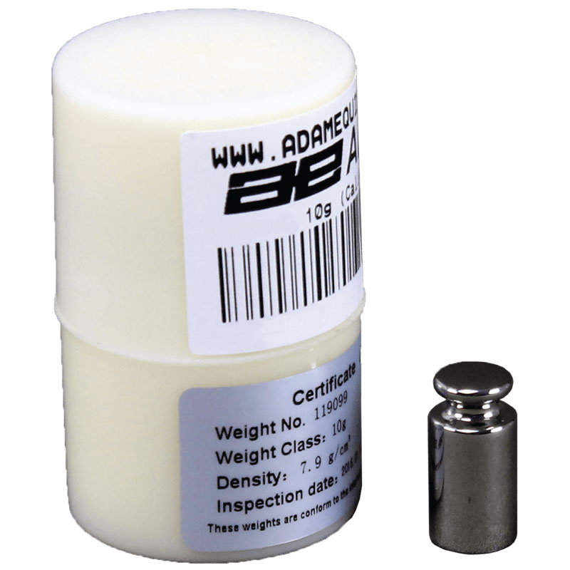 Adam OIML Class E1 10g Calibration Weight