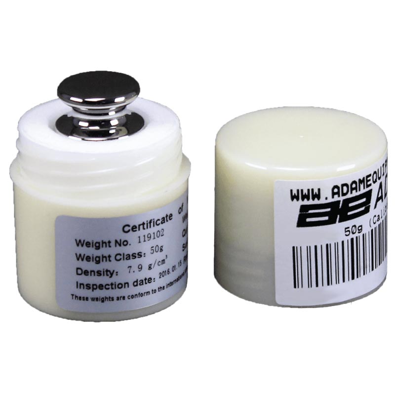 Adam OIML Class E1 50g Calibration Weight