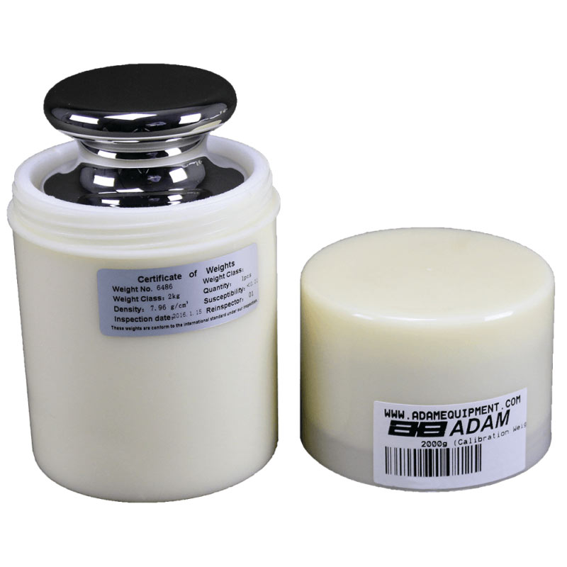 Adam OIML Class F1 2kg Calibration Weight