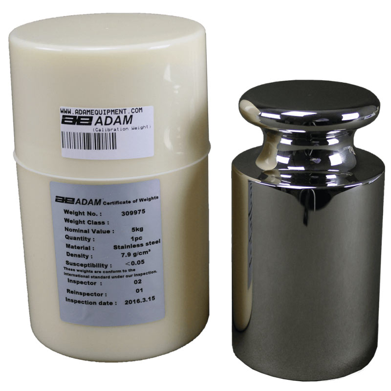 Adam OIML Class F1 5kg Calibration Weight