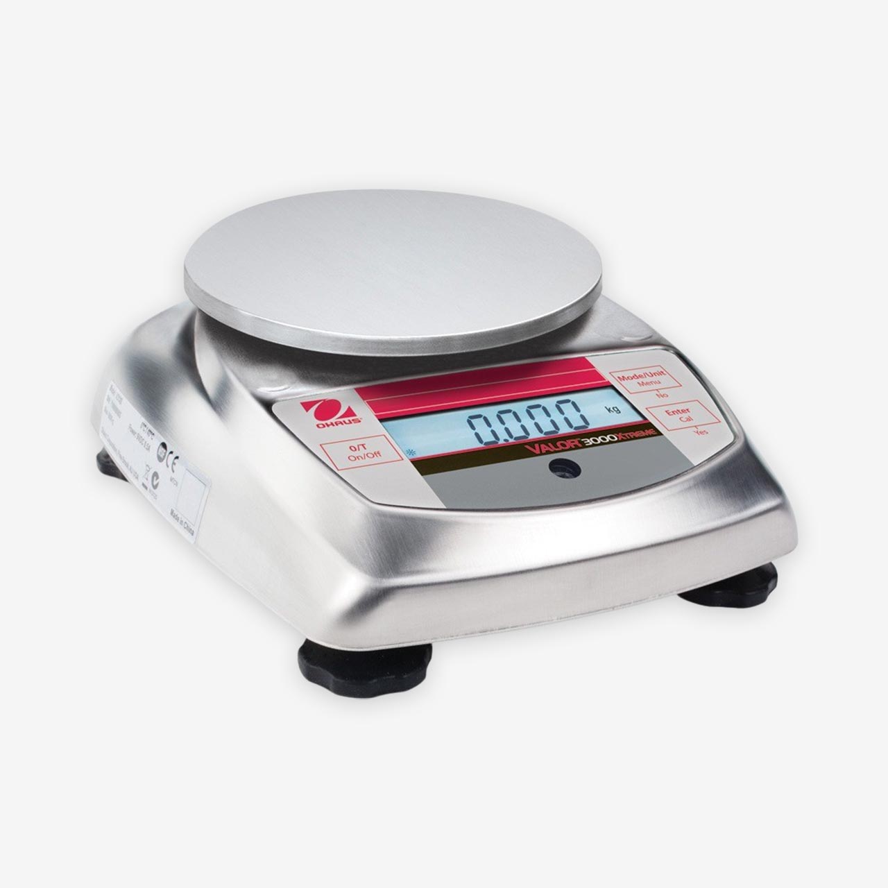 OHAUS Valor 3000 Xtreme Precision Bench Scale | Stainless Steel
