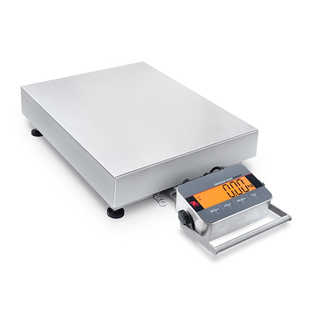 Ohaus Defender 3000 Washdown Bench Scale - Stainless Steel, Up to 300kg