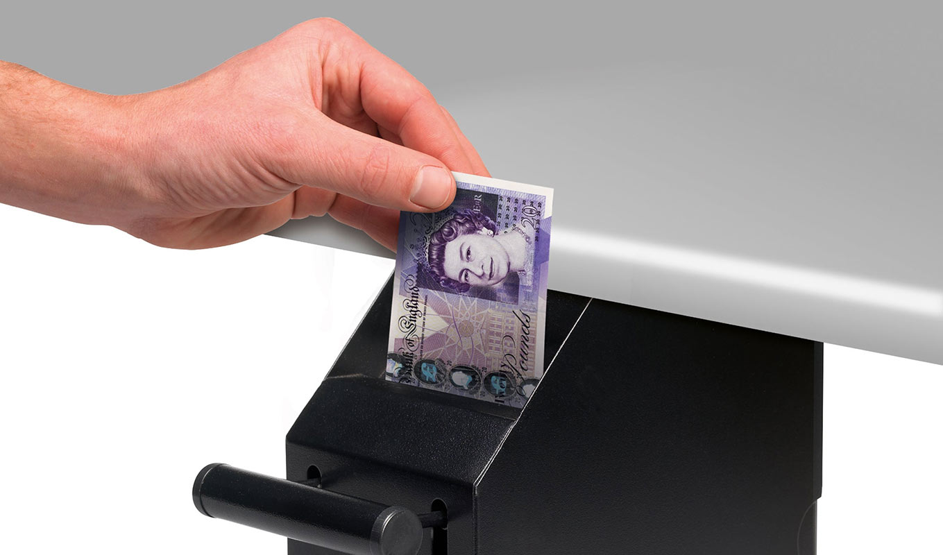 Safescan 4100 POS Counter Safe | Black