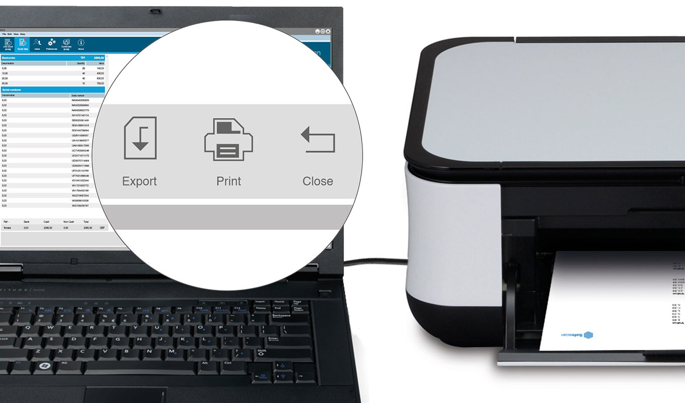 Safescan MCS Money Counting software