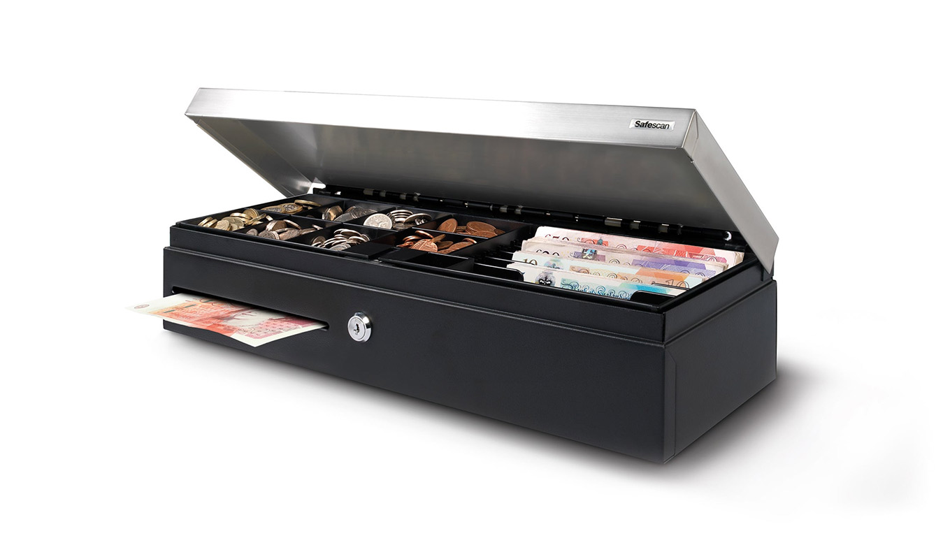 Safescan Sd 4617s Standard Duty Flip Top Cash Drawer