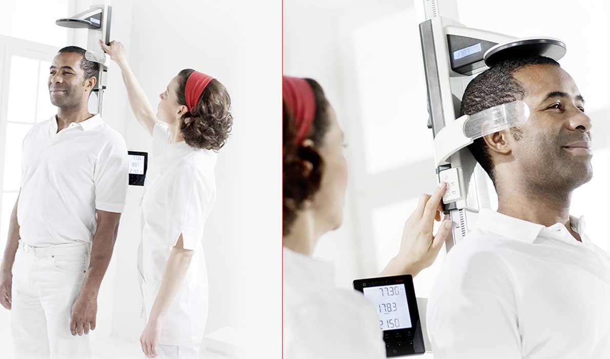 Seca 285 Measuring Station and Column Scales