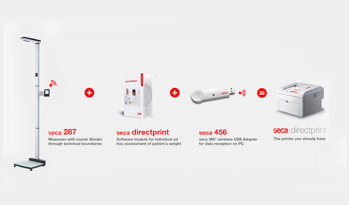Seca 287 Wireless Ultrasonic Measuring Station