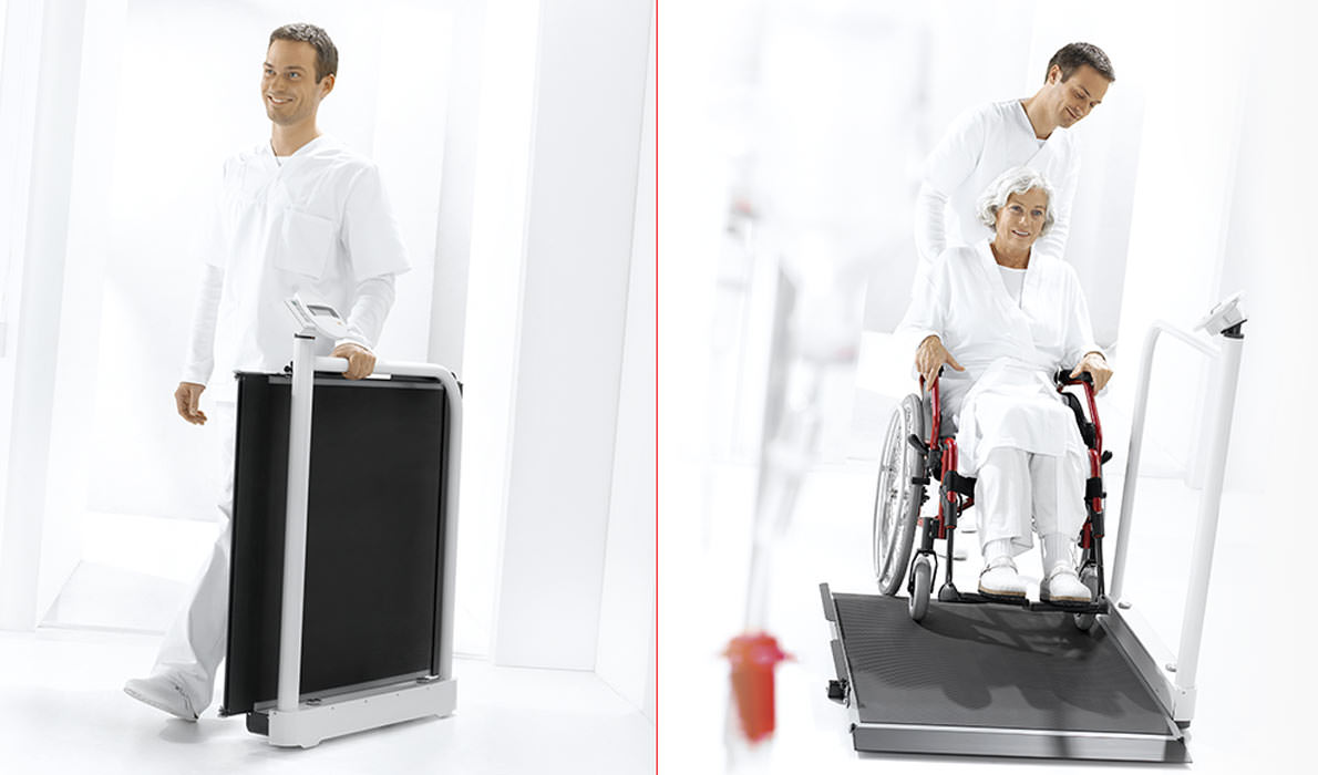 Seca 677 Electronic Wheelchair Scale