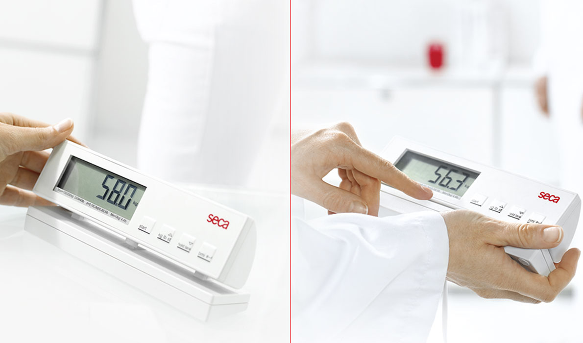 Seca 899 Floor Scale with Cable Remote Display