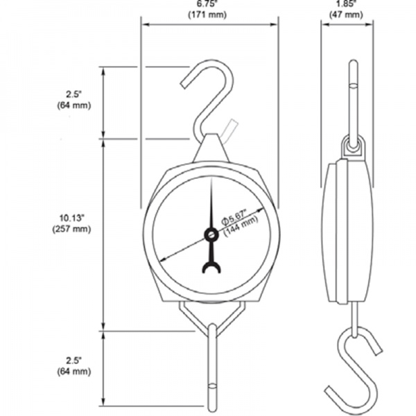 Hanging Scales & Spring Scales by Salter Brecknell | Our Weigh®