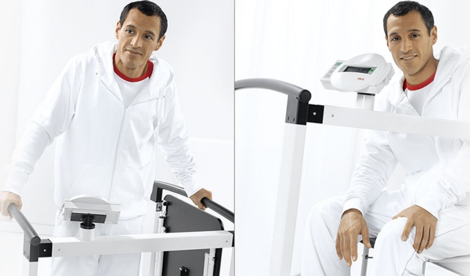 Handrail and Bariatric Scales from Seca and Marsden